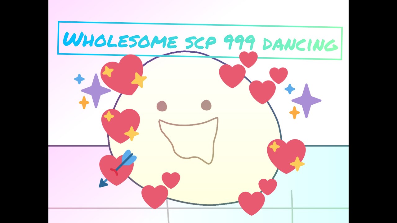 here's SCP 999 (orange slime) dancing to wholesome parrot dance, cause ...