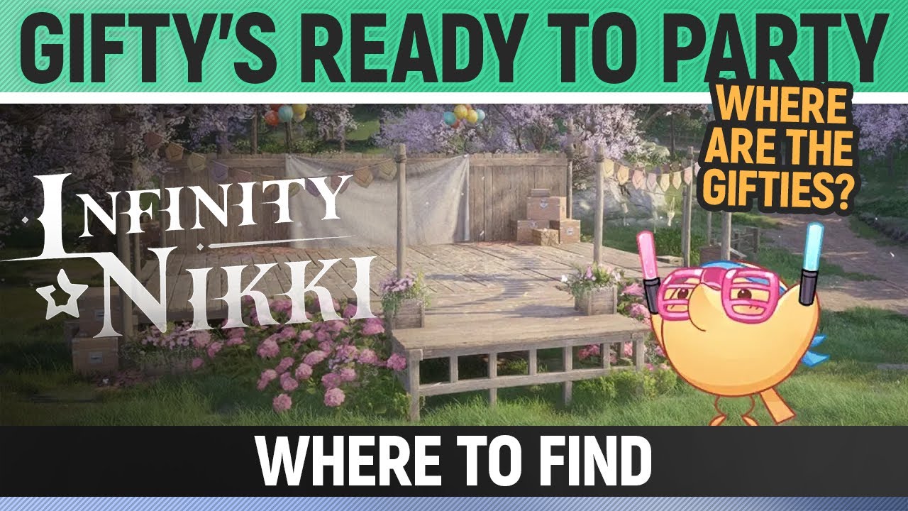 Infinity Nikki - Gifty's Ready to Party - Where are the Gifties? - YouTube