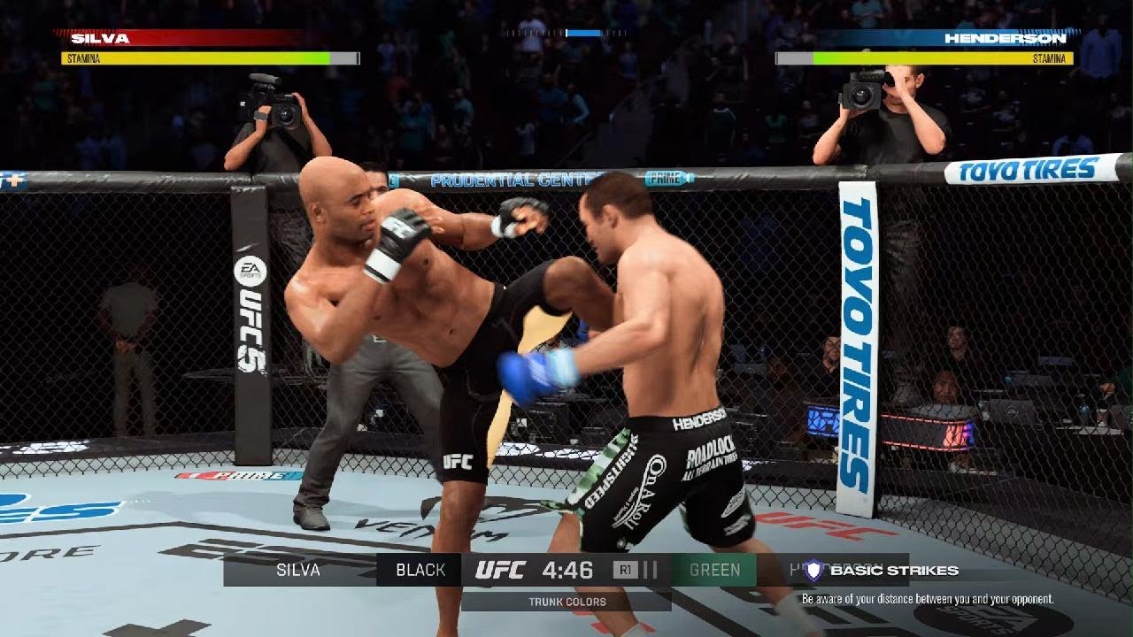 EA SPORTS UFC 5 Anderson Silva vs Pride Dan Henderson - YouTube
