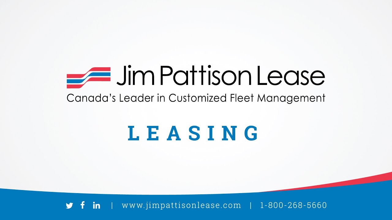 Jim Pattison Lease - Leasing - YouTube