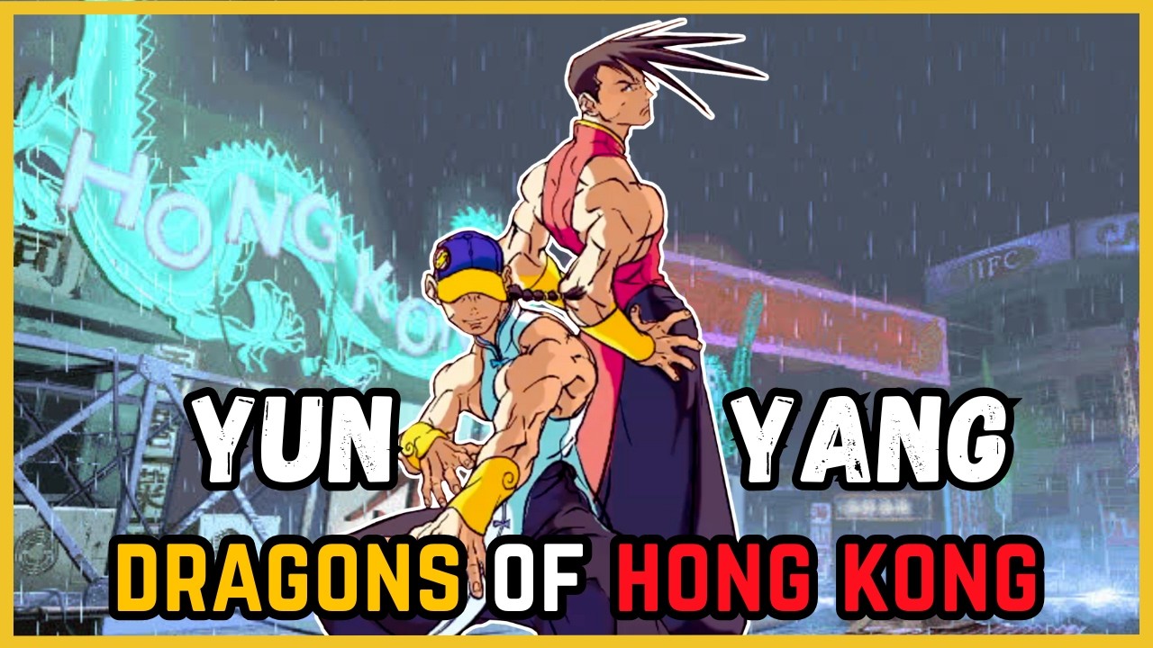 Twin Dragons Rise – The Story of Yun & Yang in Street Fighter - YouTube