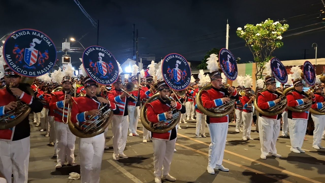 Banda Marcial Maurício de Nassau - XXXII Encontro de Bandas da Prof. Jô ...