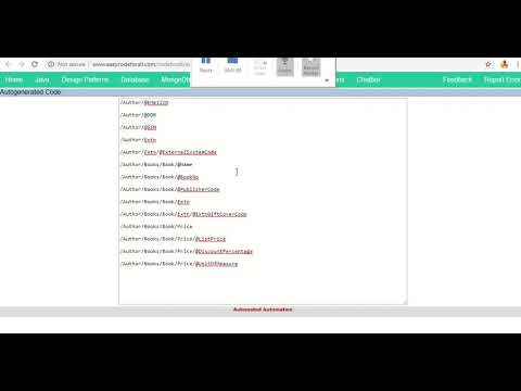 Manage XPath; XPath Generator; XPath Evaluator; Validate XPath; XPath at www.easycodeforall.com ...