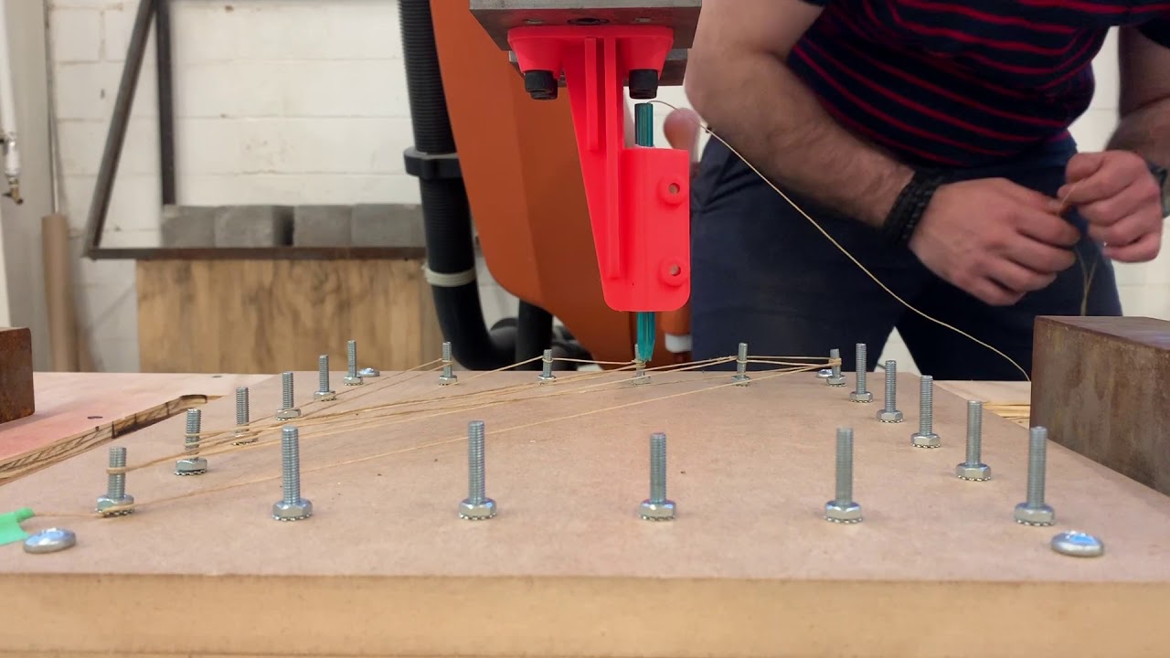 Robotic Weaving - YouTube