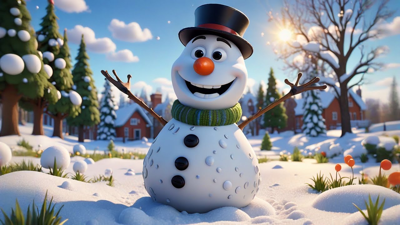 Snowman’s Sunny Surprise ☃️☀️ | Storytime | Funny Snowman Adventure ...