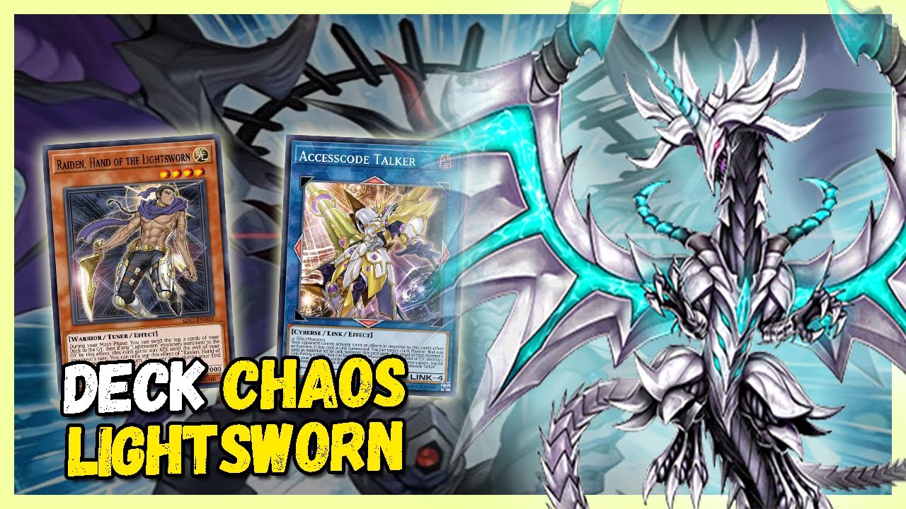 DECK CHAOS LIGHTSWORN - CAOS LUMINOSO | YU-GI-OH! DECKS - YouTube