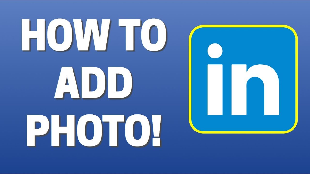 How To ADD Background Photo in LinkedIn - YouTube