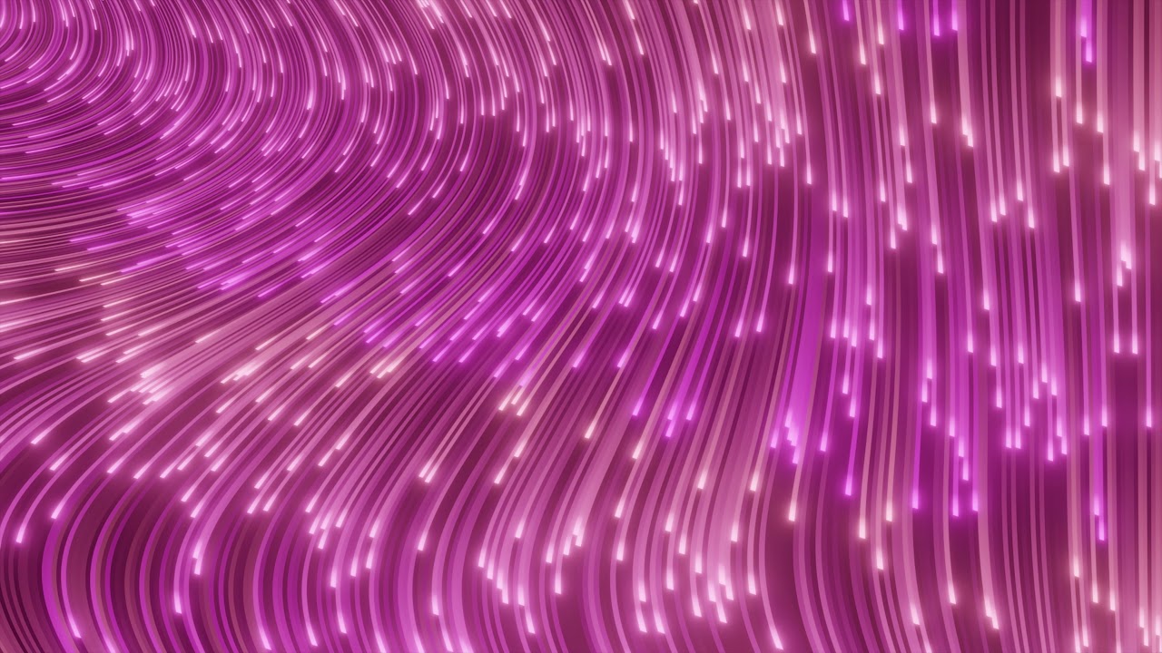 Abstract Light Particles Procedural Animation - YouTube