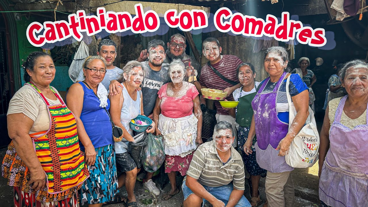 Día de Comadres en Izalco, poniendo a pichinga a las hermanas 🇸🇻🤯 - YouTube