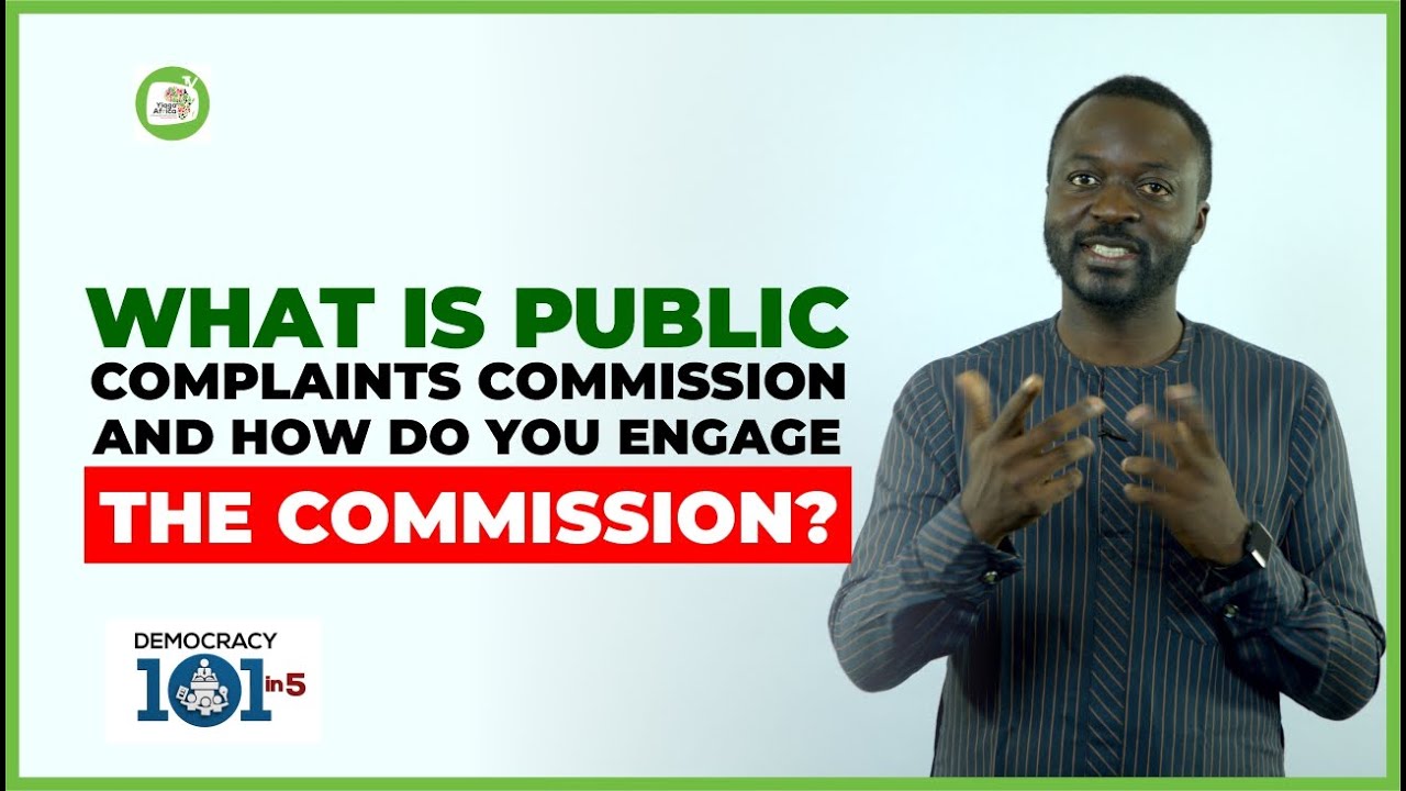 Episode 13: What is the Public Complaints Commission and How Do You ...