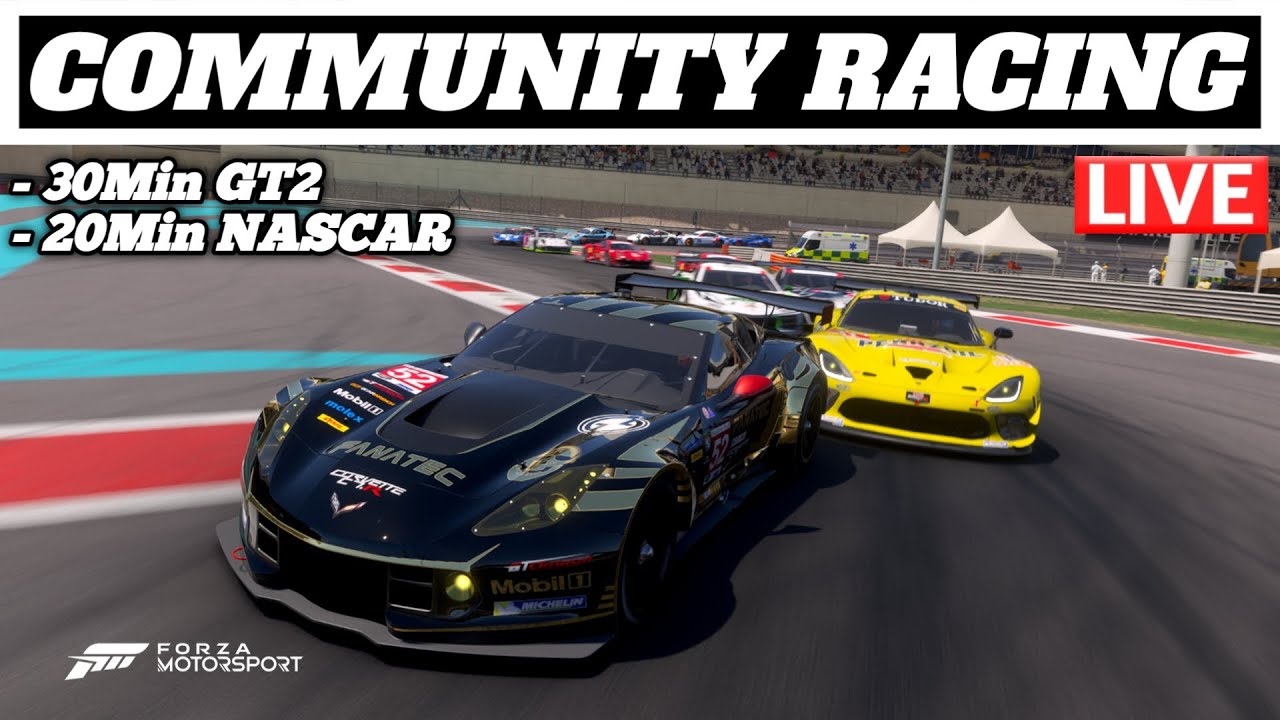 Forza Motorsport - Change Of Plans, GT3 League Practice (NASCAR later ...
