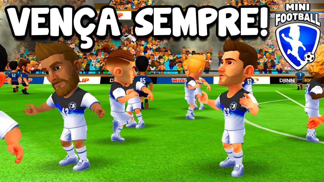 COMO VENCER TODAS AS PARTIDAS NO MINI FOOTBALL! MELHOR DICA! | Mini ...