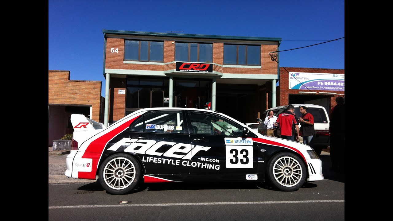 CRD custom dyno tuning the Racer-Inc.com Mitsubishi EVO 7 race car ...