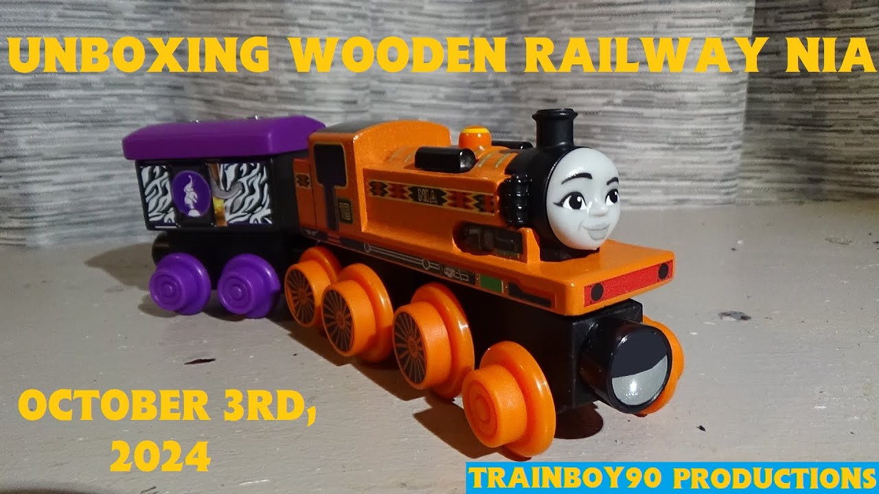 Trainboy90 Unboxings: Unboxing Wooden Railway 2022 Nia the Helpful ...