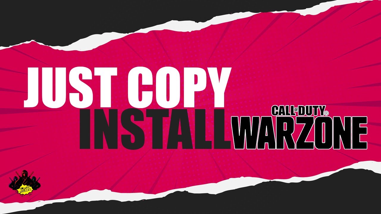 How to Install COD : Warzone in PC - No Download Needed - File Copy ...