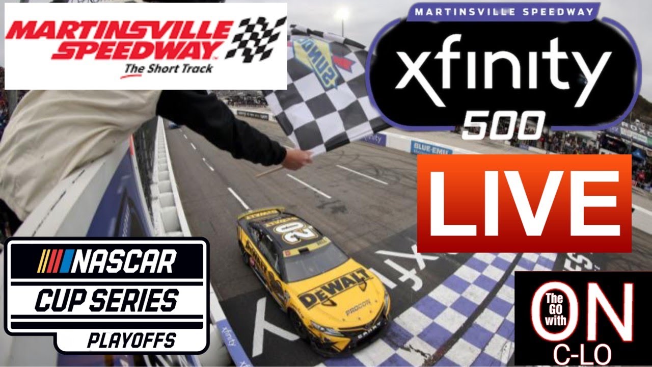 🔴XFINITY 500 | MARTINSVILLE SPEEDWAY | NASCAR CUP SERIES | NASCAR ...