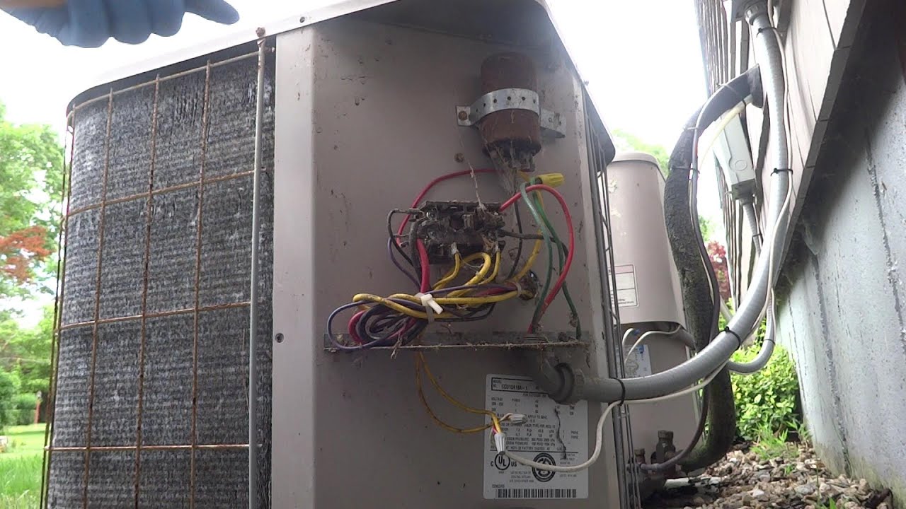 OLD R22 AC SYSTEM WILL NOT RUN OR START - YouTube