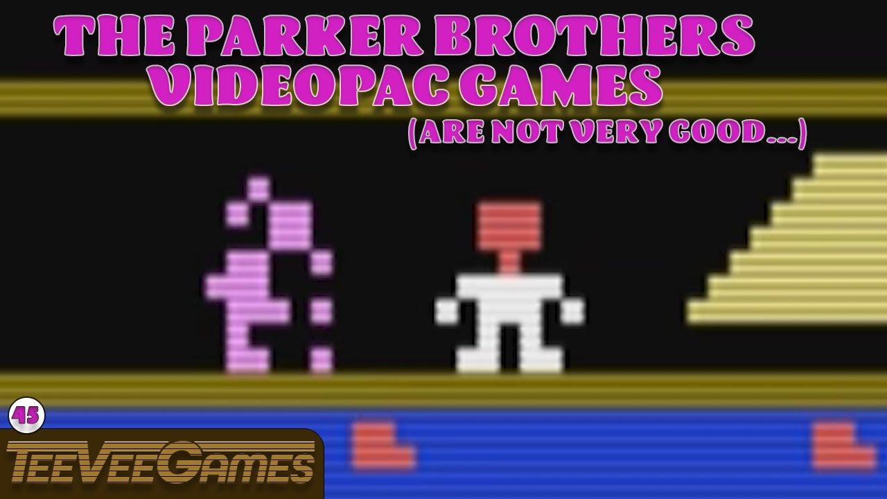 The Parker Brothers' Videopac Games (Are Not Very Good) (TeeVee Games ...
