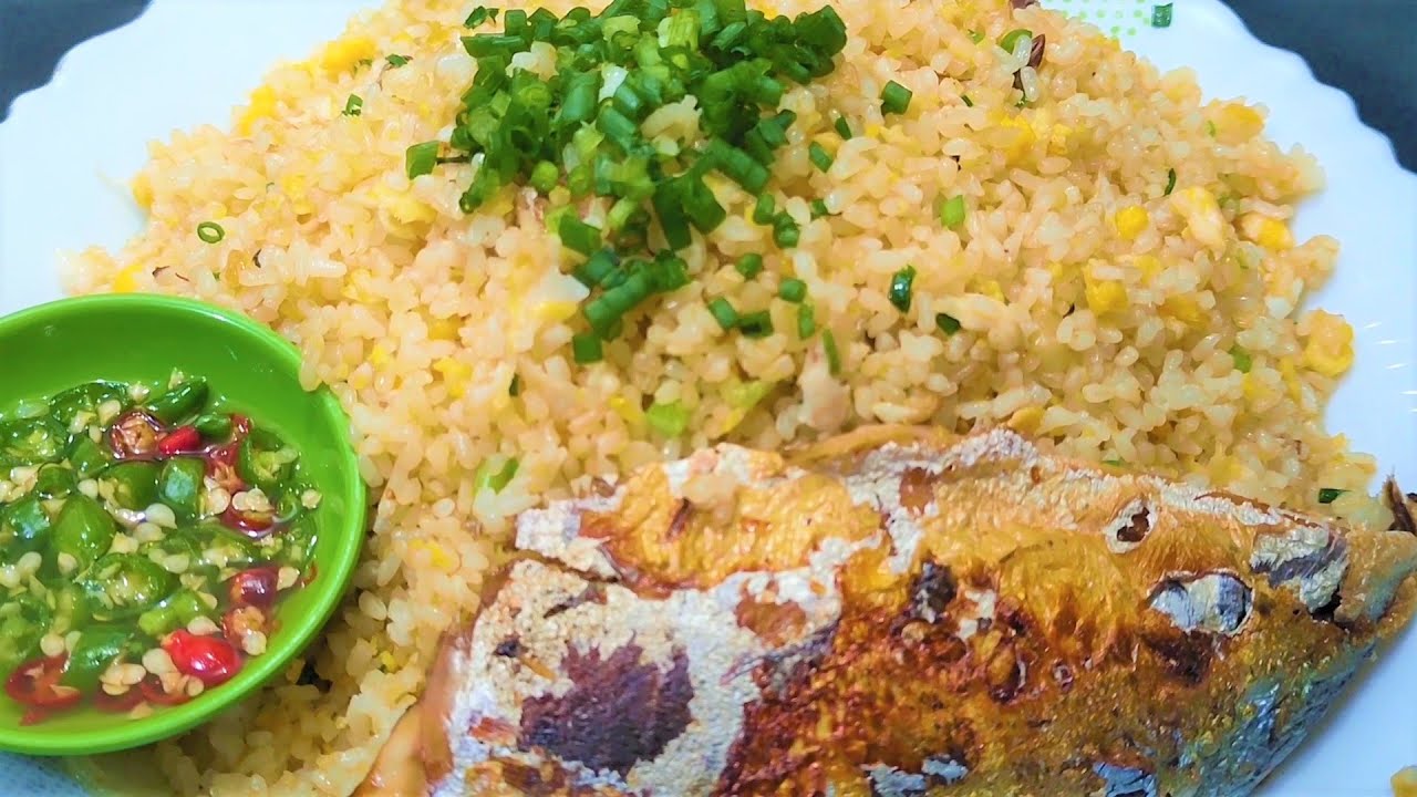 Fried Rice with Plato Fish Recipe - YouTube
