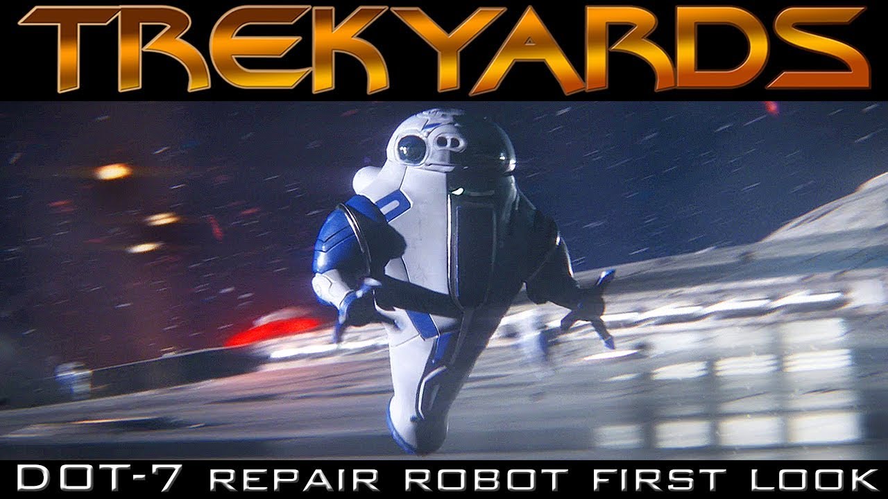 Starfleet DOT-7 Repair Robot First Look - Trekyards Breakdown - YouTube