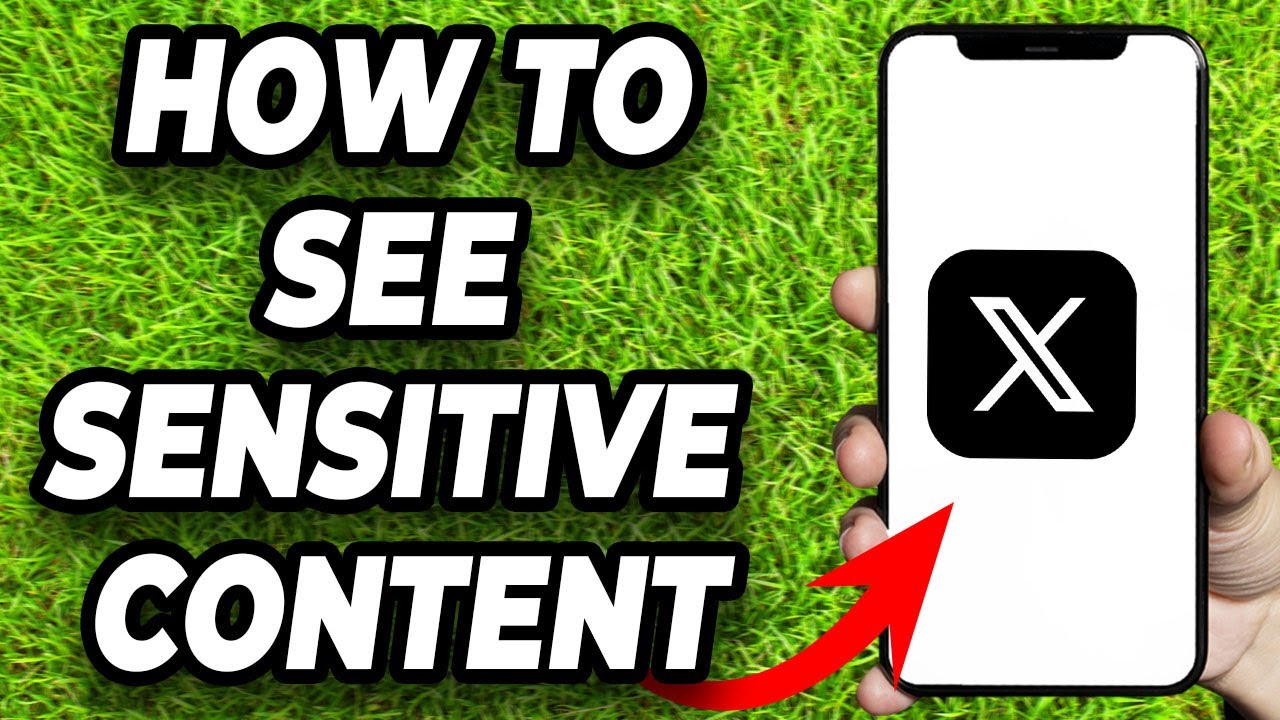 How to See Sensitive Content on Twitter X - Full Guide - YouTube