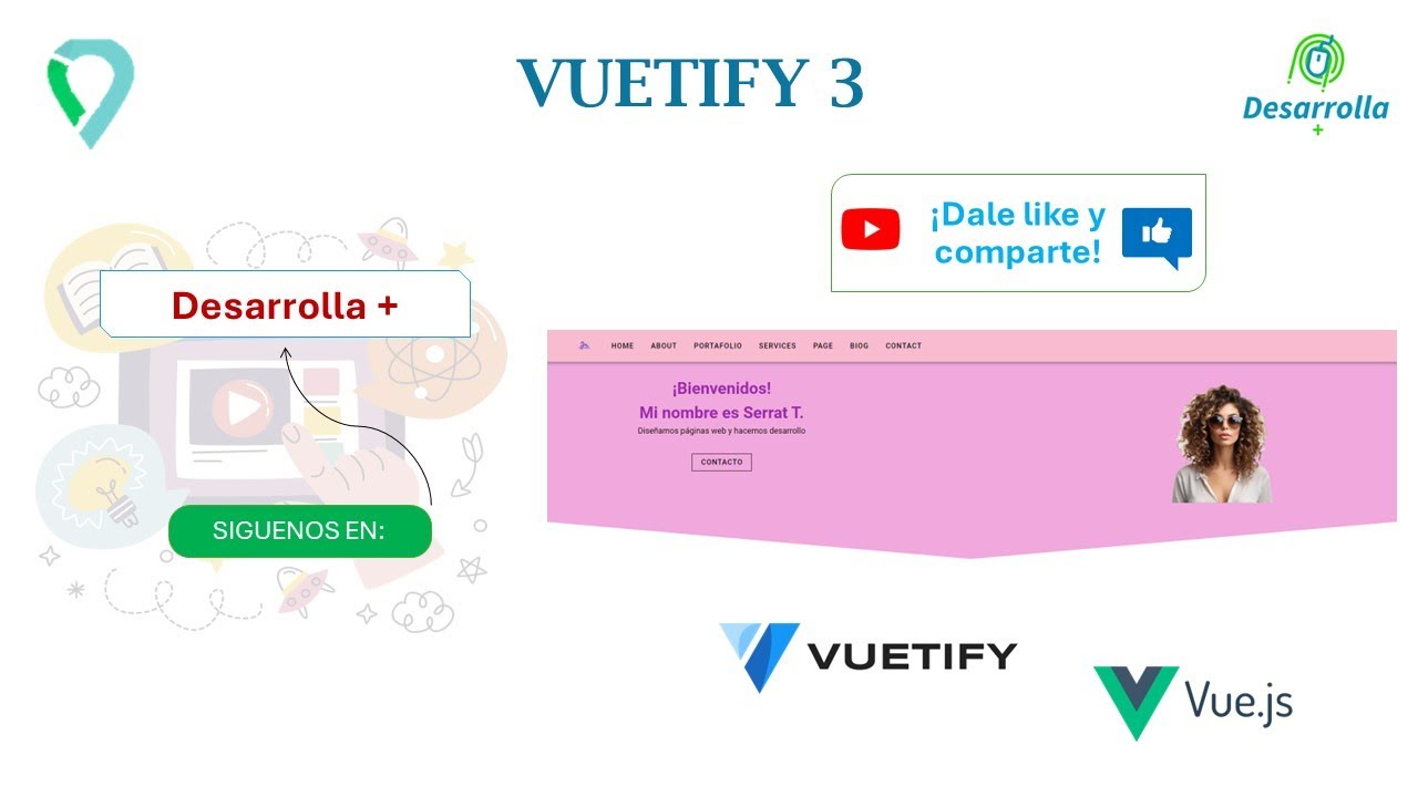 ¡Realizamos un portafolio con Vue3 y Vuetify3! 💥😍parte 5 - YouTube