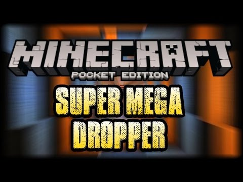 SUPER MEGA DROPPER MINECRAFT PE 1.1 - EL MEJOR MAPA CON MUCHOS MODOS DE ...