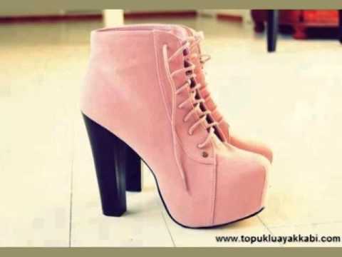 Kapalı Bağcıklı Topuklu Ayakkabı Modelleri Her Sezon Moda