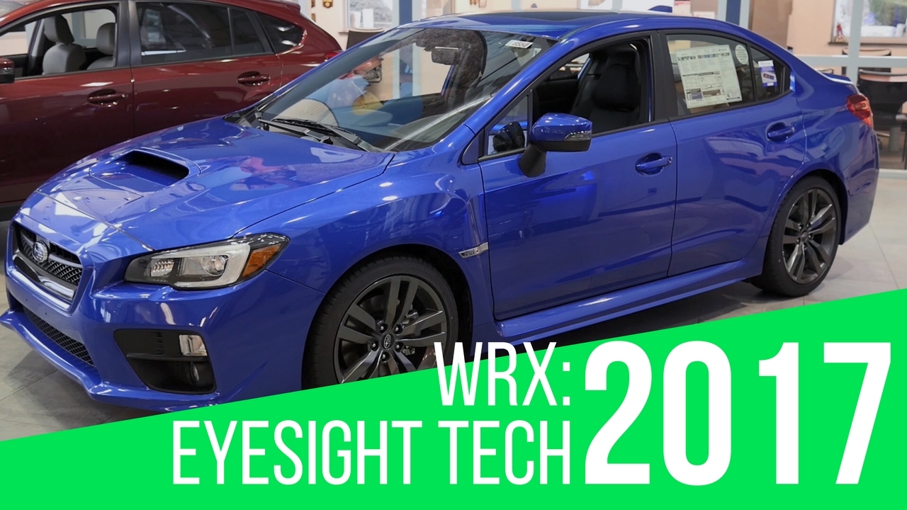 2017 Subaru WRX: Eyesight Tech - YouTube