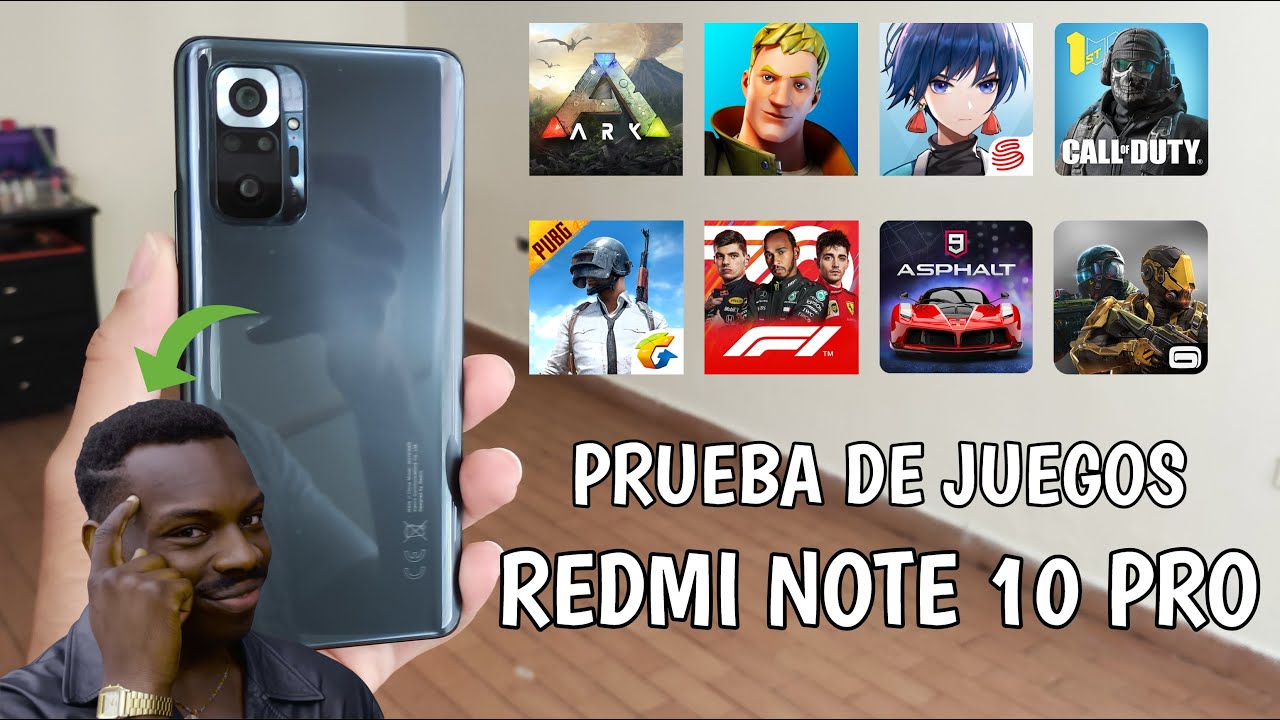 Game Test Xiaomi Redmi Note 10 Pro 6GB/128GB in 20 Games Android ...