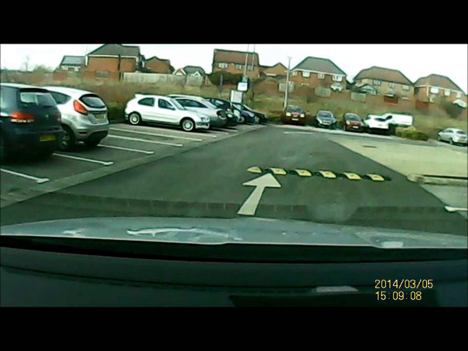 Best road hump positioning - YouTube