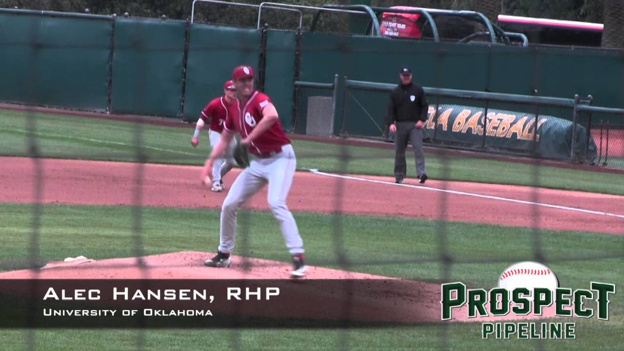 Alec Hansen Prospect Video, RHP, University of Oklahoma, 1 Inning, Side ...