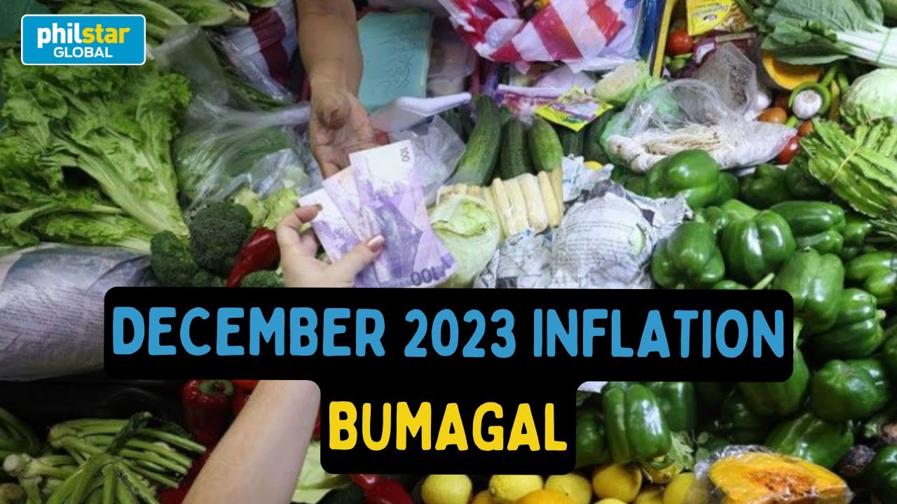 Inflation rate noong December 2023, bakit bumaba? - YouTube