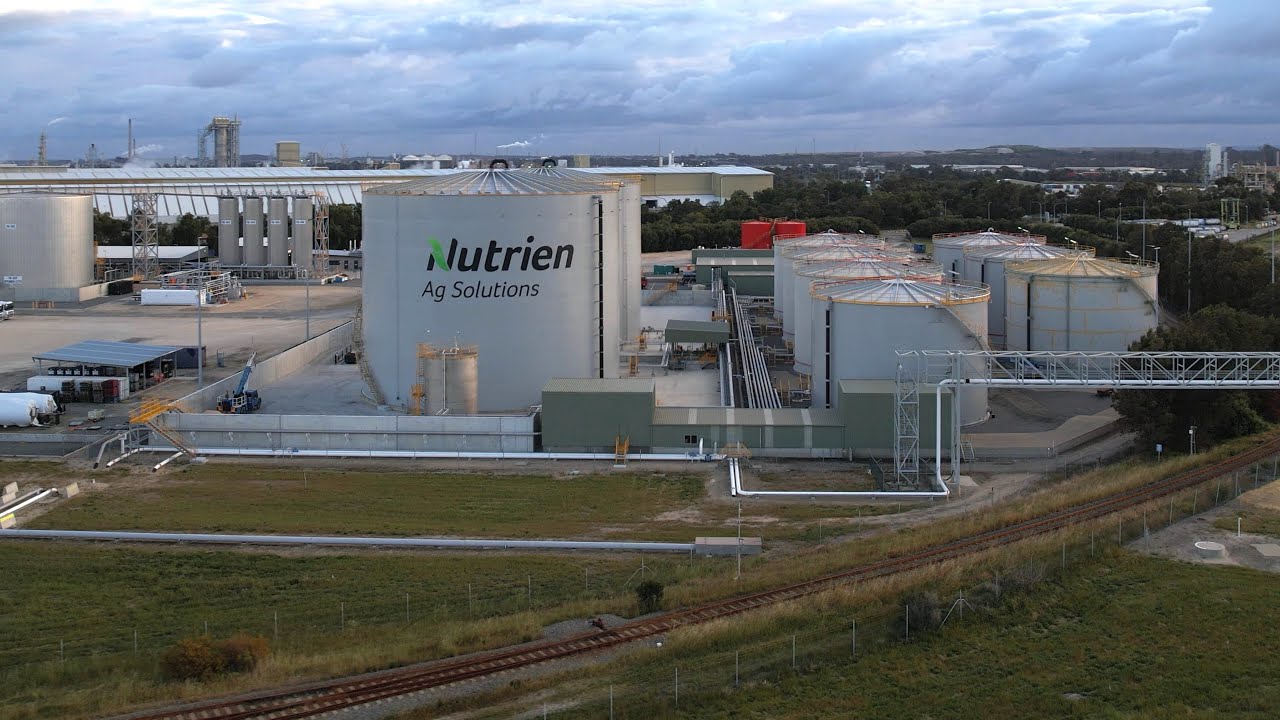 Nutrien Ag Solution Bulk N Storage Facility in Kwinana, Western ...