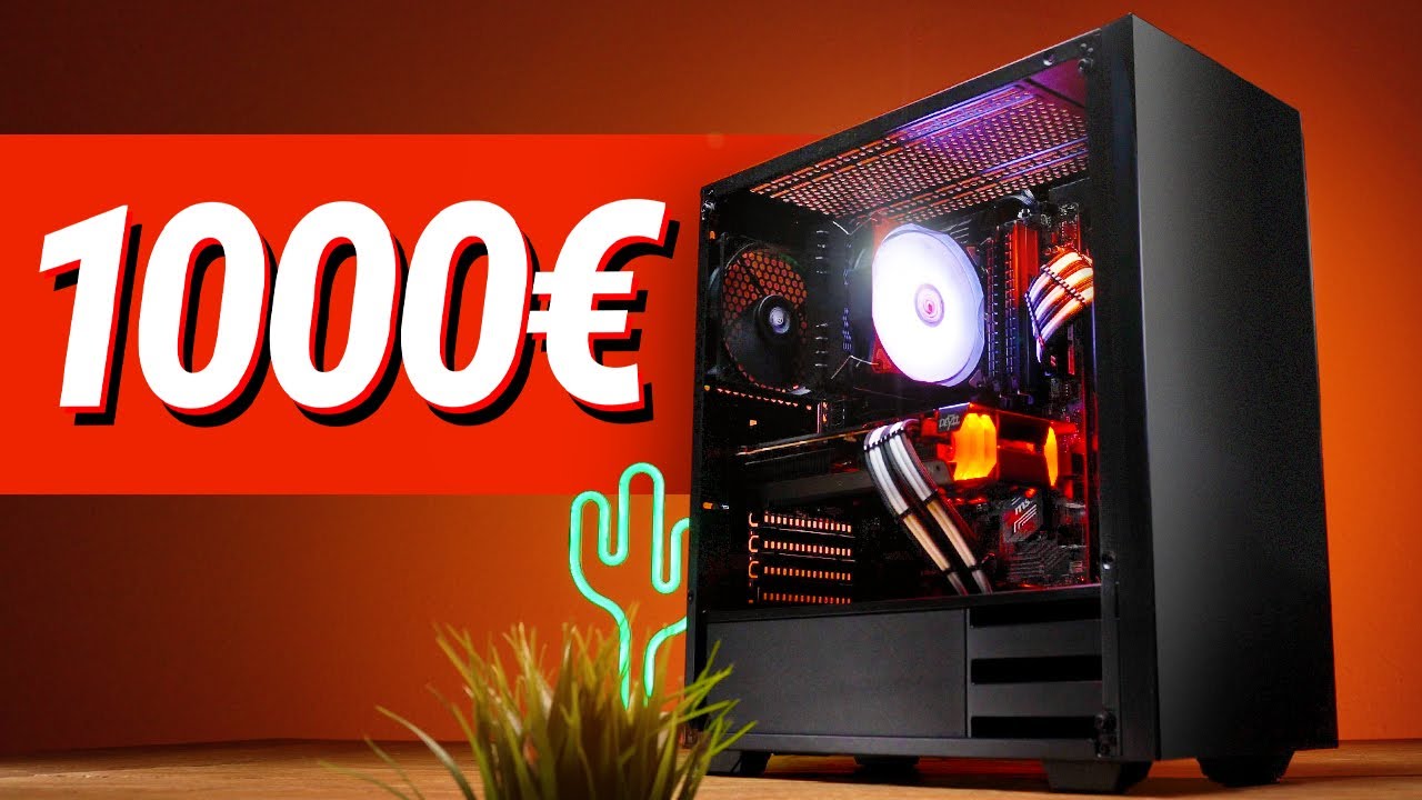 1000€ Euro GAMING PC 2021!! - Test & Zusammenbauen - YouTube