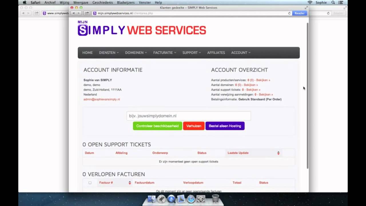 Tutorial Mijn SIMPLY Web Services - SIMPLY Web Services - YouTube
