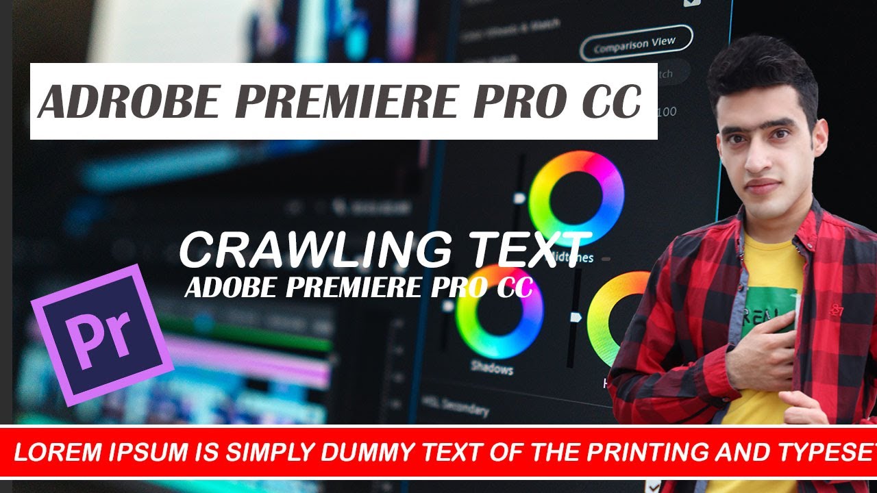 How To Make Crawl Text In Premiere Pro CC YouTube How To Make Crawl Text In Premiere Pro CC YouTube