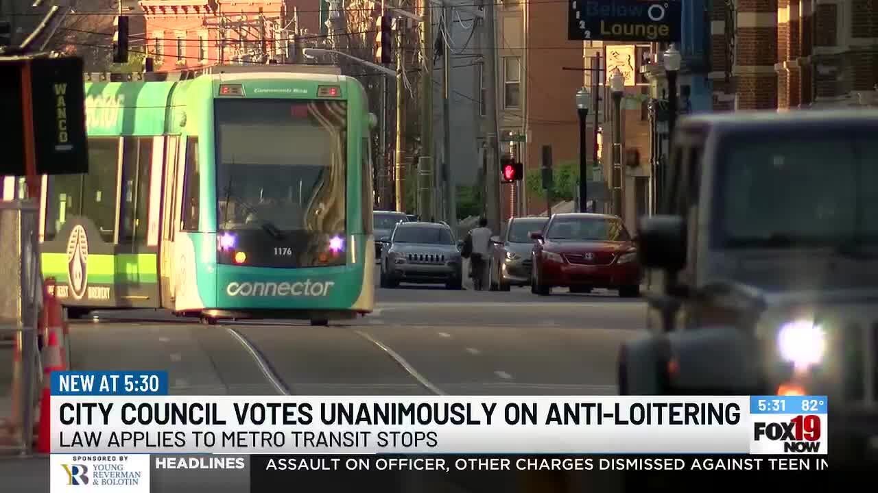 City council votes unanimously on anti-loitering law - YouTube