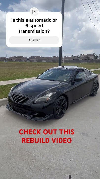 G37 Rebuild video out now ! - YouTube