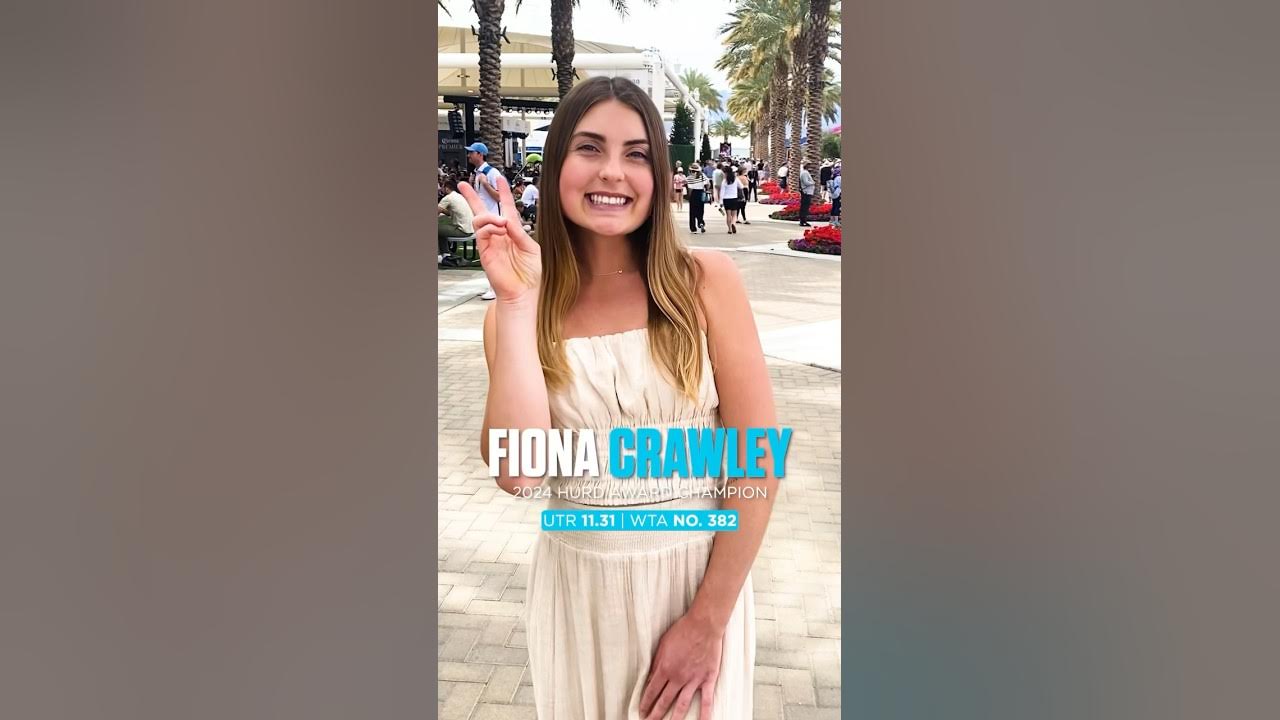 Rapid Fire Q&A with tennis pro Fiona Crawley! ⭐️ - YouTube