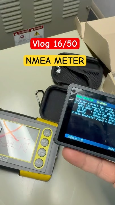 Vlog 16/50 NMEA meter on ship| Use of NMEA #eto #electrical #lifeatsea #electricalengineering ...