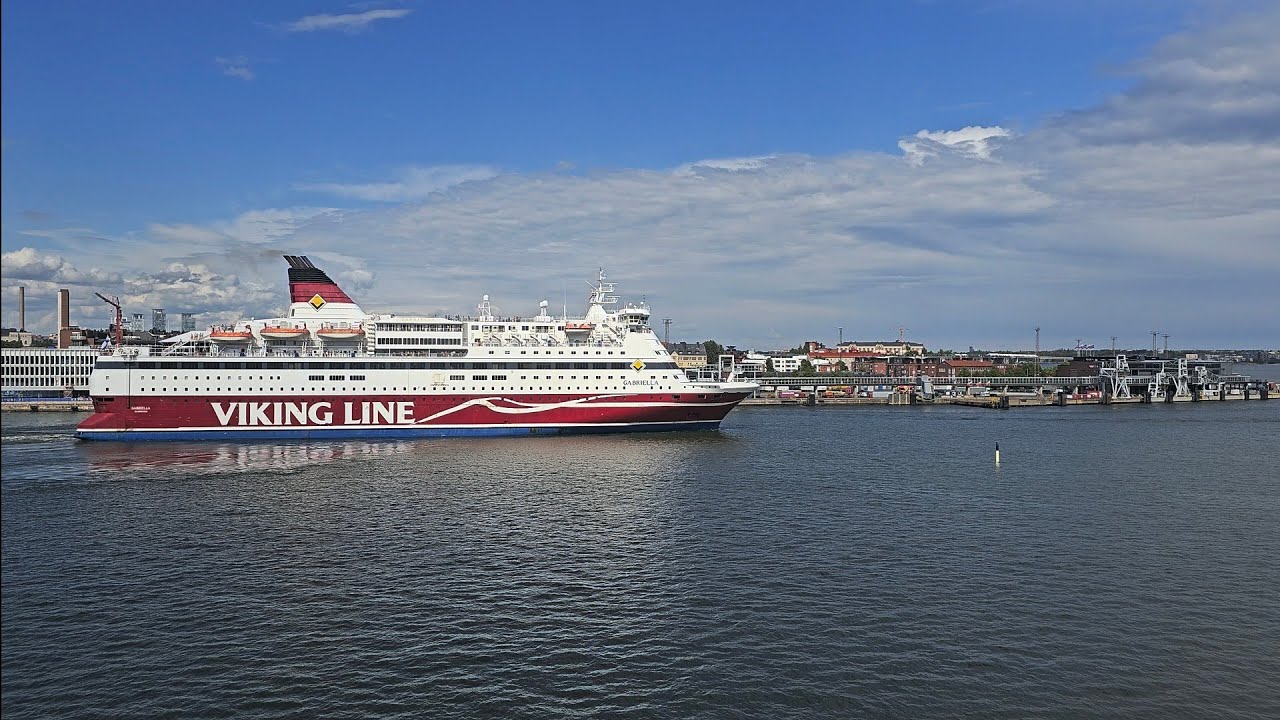 Viking Line Ship (Cruise) in Finland 🇫🇮 Short Video Clip | Sightseeing ...