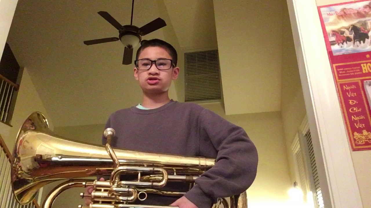 Baritone:Hot Cross Buns - YouTube