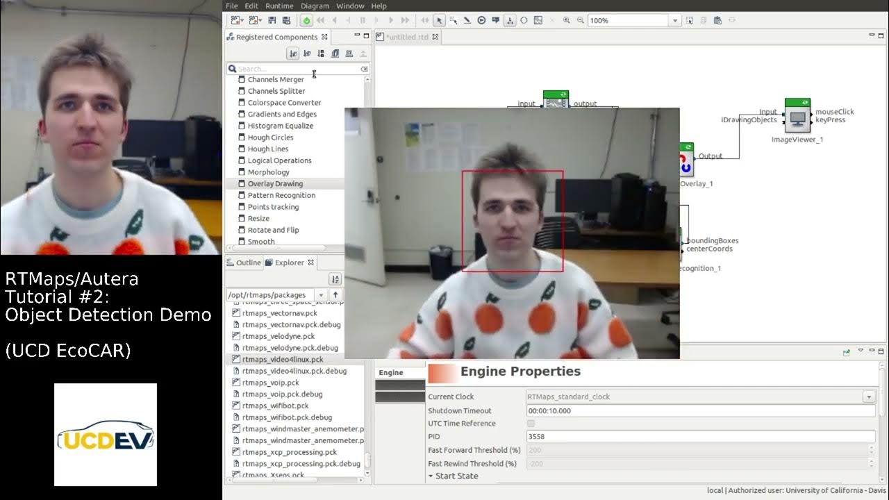 Fun with object detection (RTMaps/Autera Tutorial #2) - YouTube