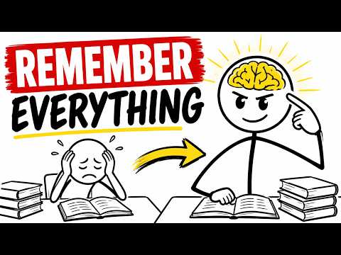 Memorize Anything So Fast It's Almost Unfair (Science Explained)