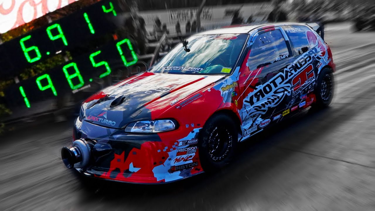 WORLDS QUICKEST STICK SHIFT AWD 4 CYLINDER | OUTLAWD - YouTube