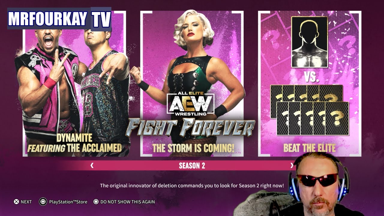 AEW :Fight Forever PS+ Included (My Very First Time) #AEW #PS5 #Sony ...