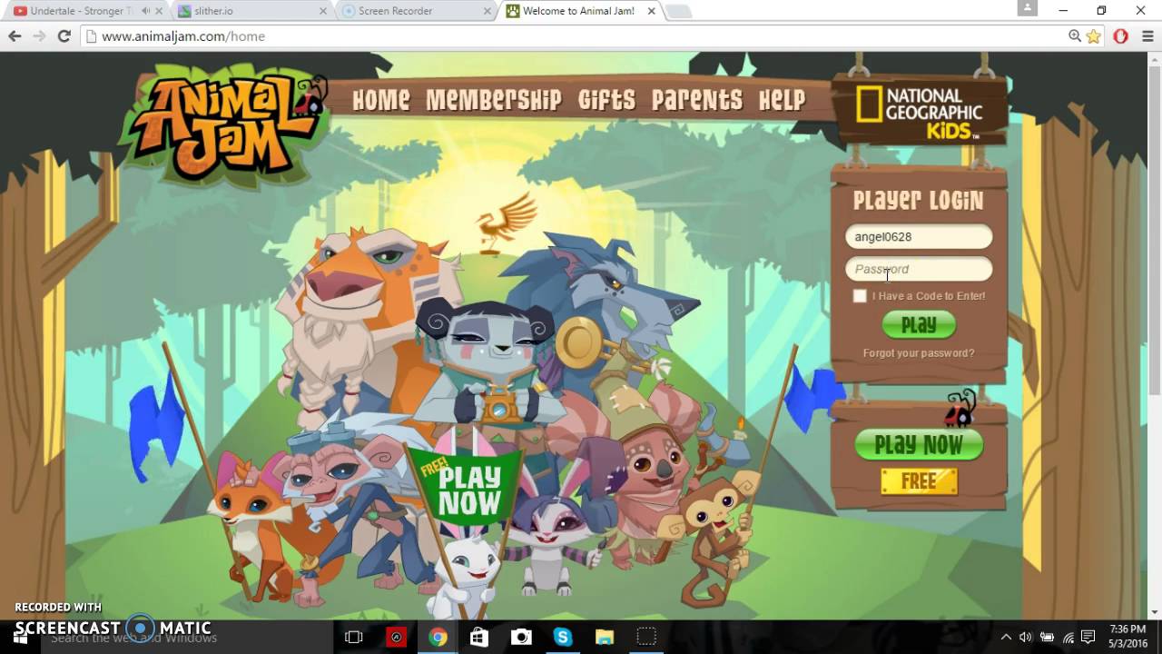 Animal jam news and i made an undertale animal i think... - YouTube