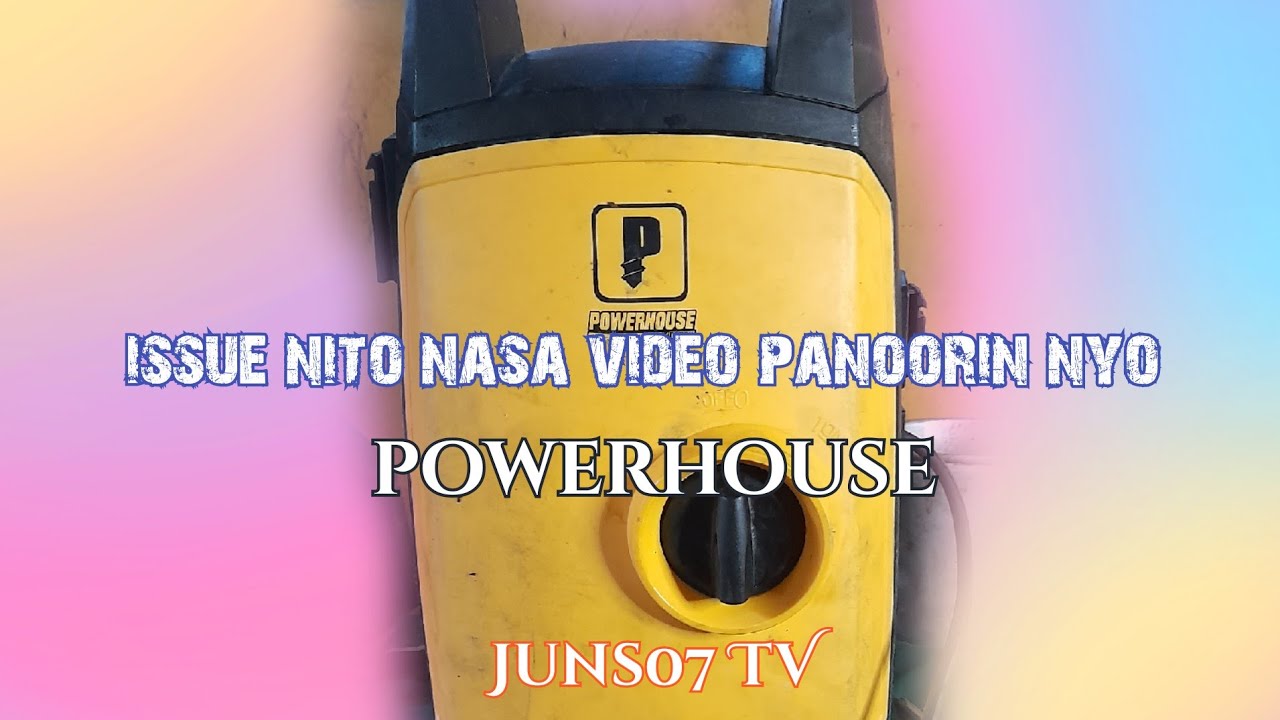 POWERHOUSE pressure washer - YouTube
