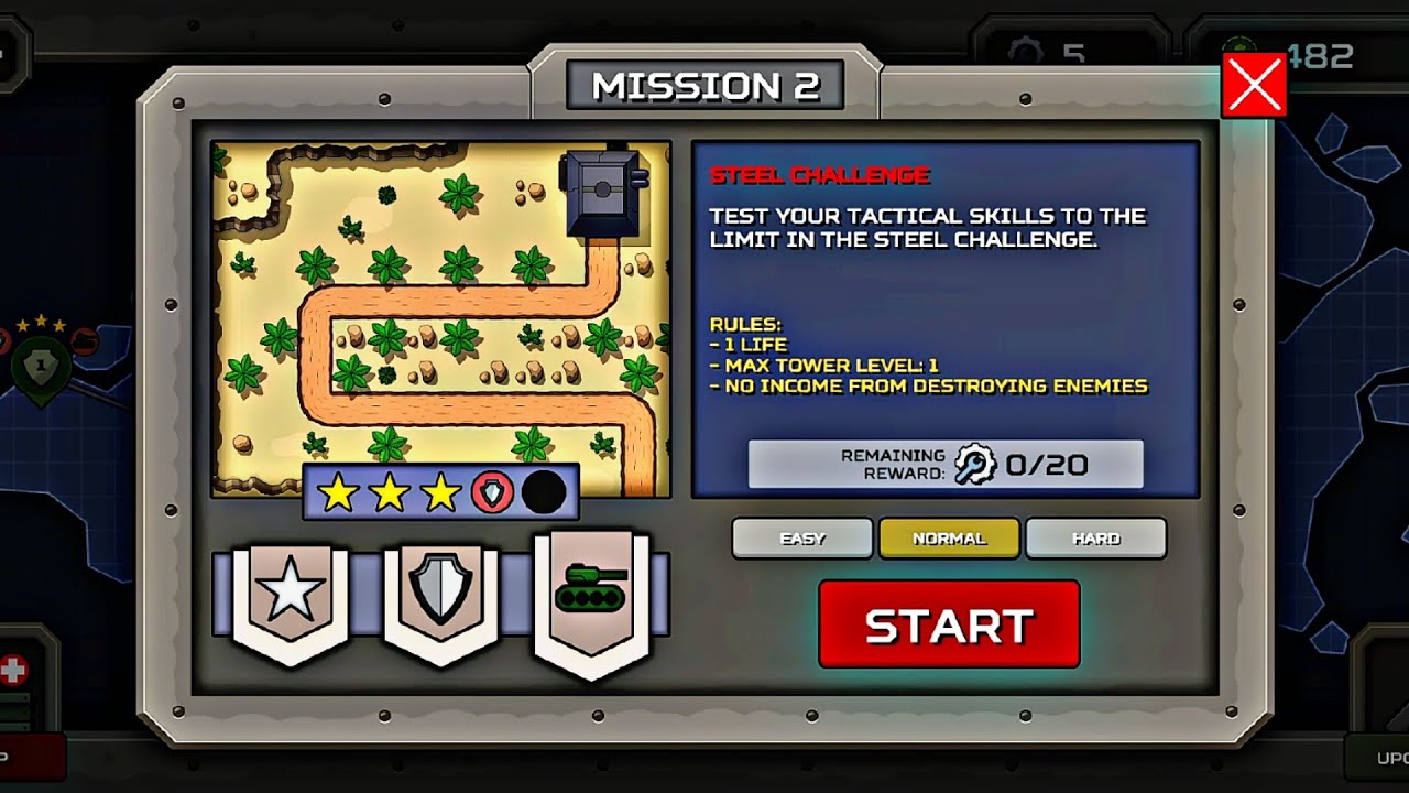 Tactical War 2 Campaign Mode : Alliance : Mission 2 : Steel Challenge ...